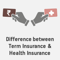 Difference between Term Insurance and Health Insurance - ABC of Money