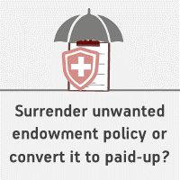 Endowment Policy - Surrender or Convert to Paid-Up - ABC of Money