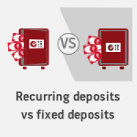 Recurring Deposits v/s Fixed Deposits: Define, Differences, Best ...
