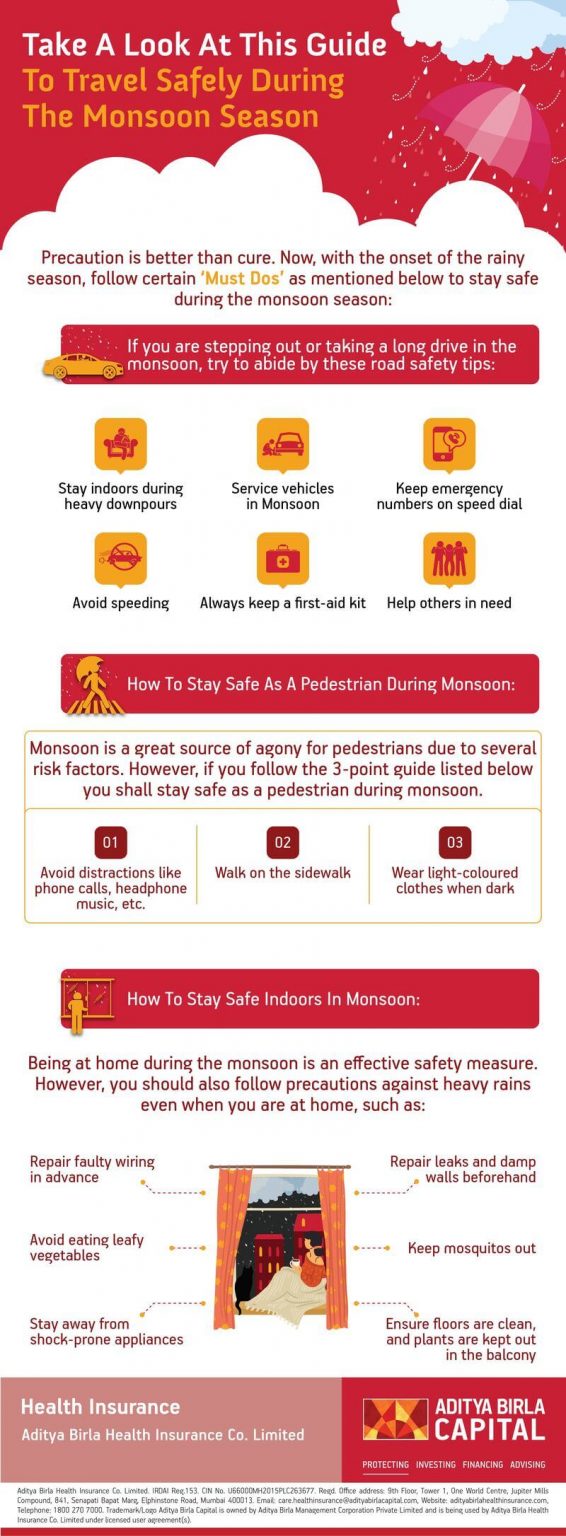 Safety Travel Tips For Monsoon | Activ Living Community